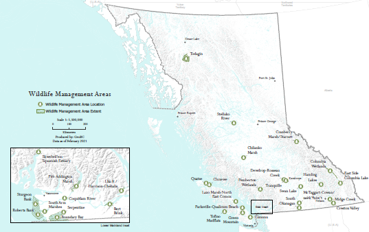 WMAs Alphabetical List - Province of British Columbia