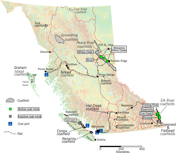 Overview of coal in BC - Province of British Columbia