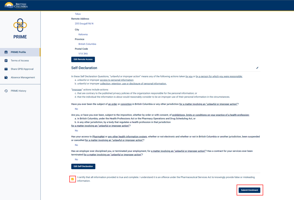 PRIME user guides - Province of British Columbia