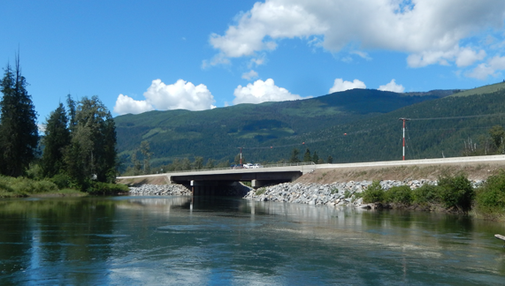 Highway 1 - Malakwa Bridge - Province of British Columbia