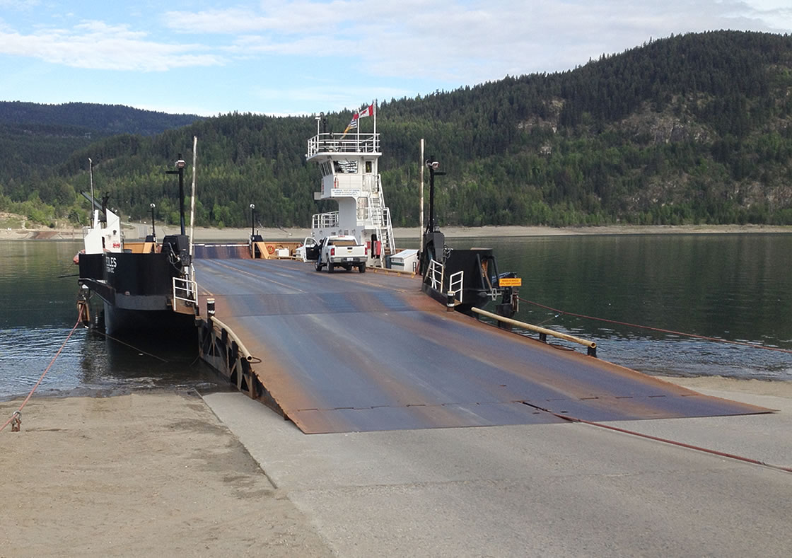 Needles Cable Ferry - Province of British Columbia