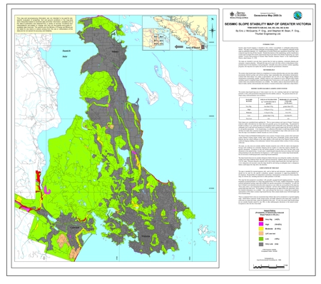 Natural hazards geoscience - Province of British Columbia