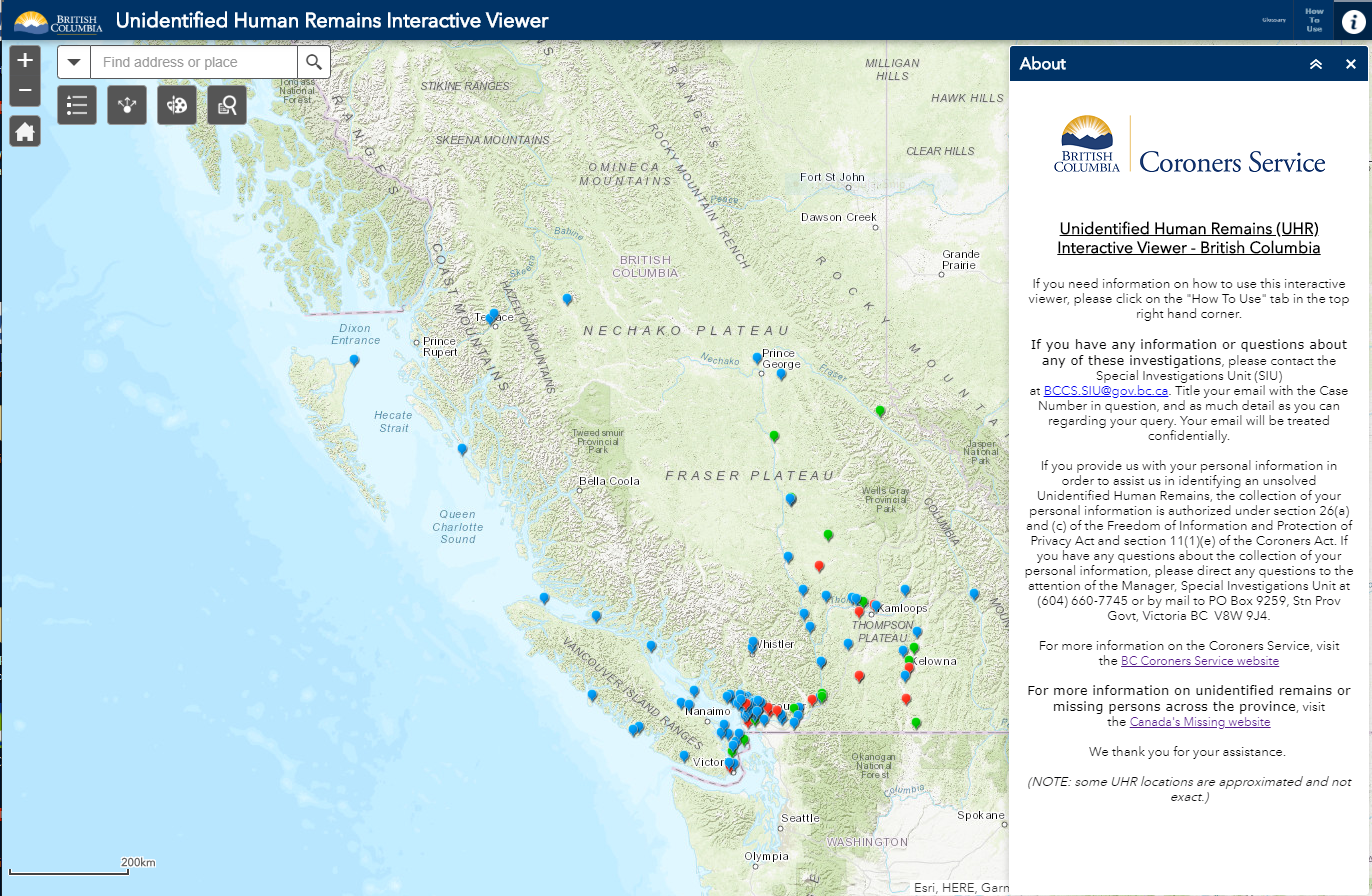 Unidentified Cases: Requests for Public Assistance - Province of ...