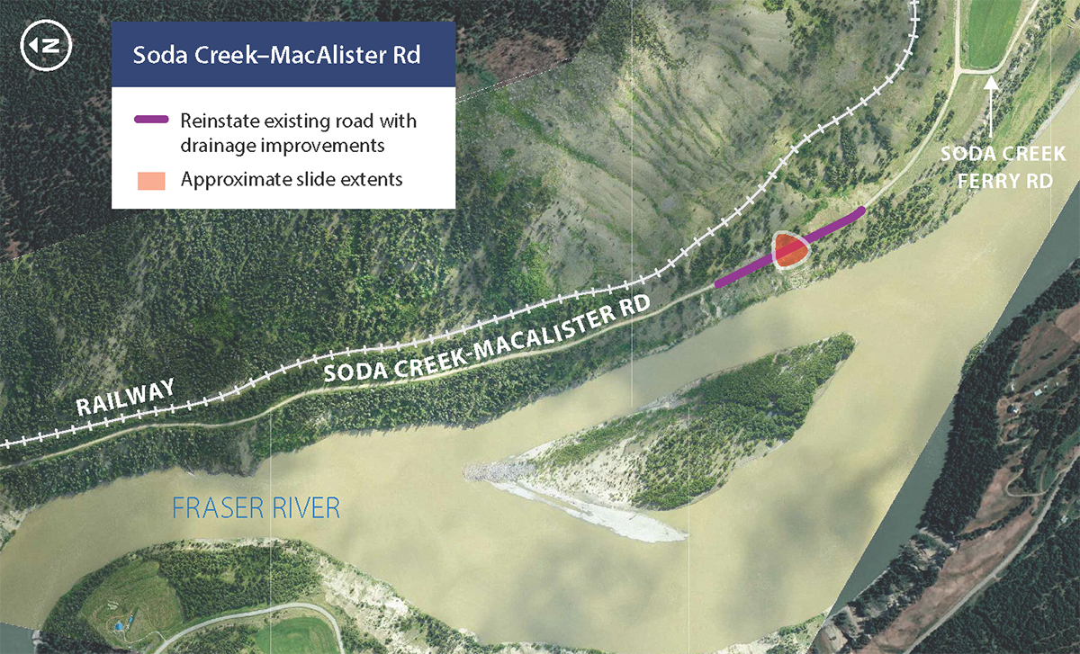 Soda Creek-MacAlister Road - Province of British Columbia