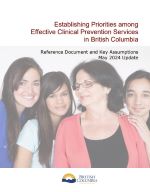 Lifetime Prevention Schedule - Province of British Columbia