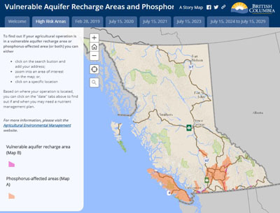 High-Risk Areas - Province of British Columbia
