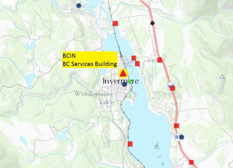 BCIN - Invermere Active Control Station - Province of British Columbia