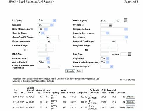 Seed planning checklist - Province of British Columbia