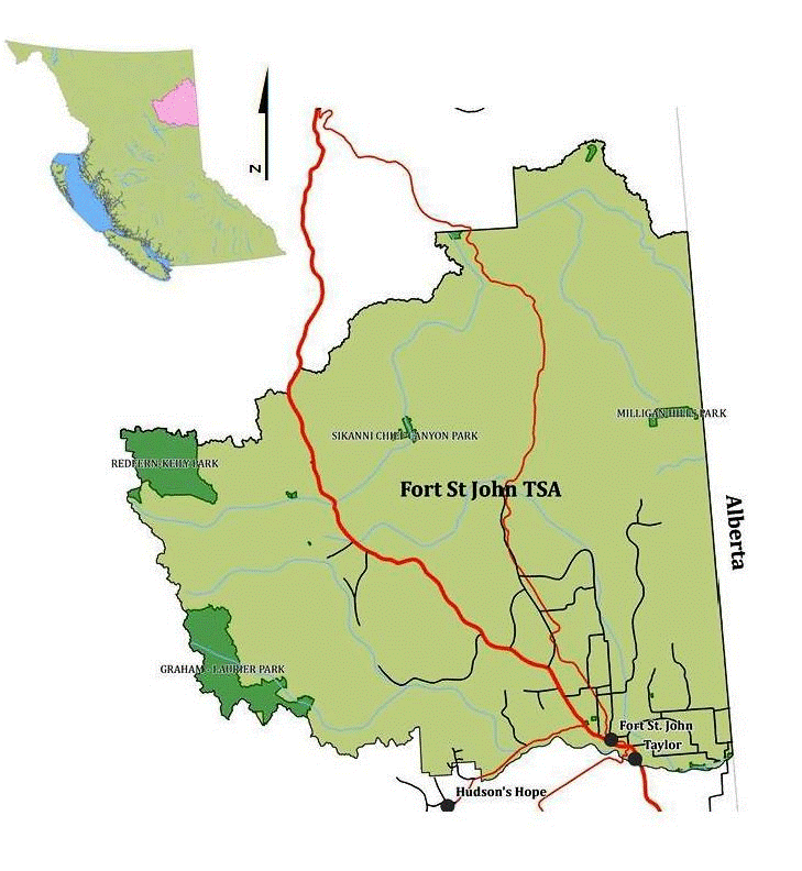 Fort St. John Timber Supply Area - Province of British Columbia