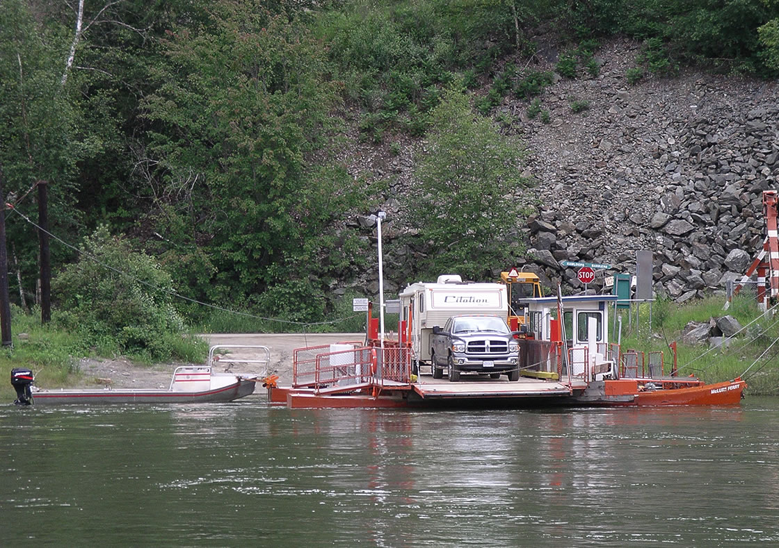 McLure Reaction Ferry - Province of British Columbia