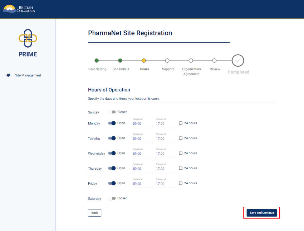 PRIME user guides - Province of British Columbia