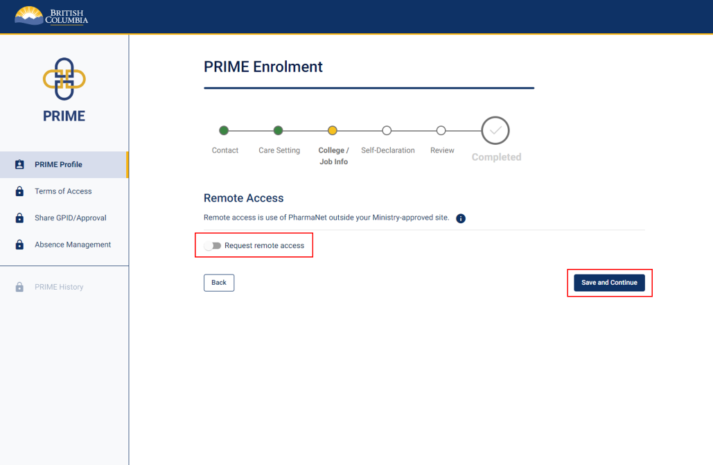 PRIME user guides - Province of British Columbia