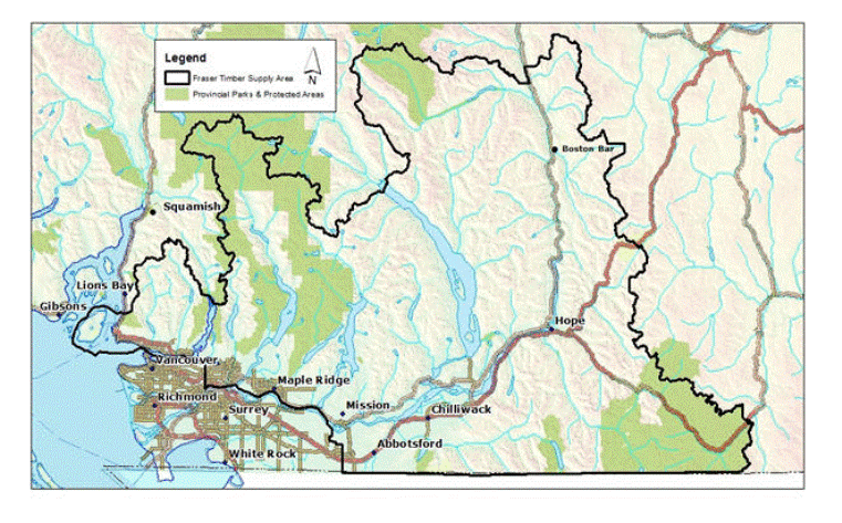 Fraser Timber Supply Area - Province of British Columbia