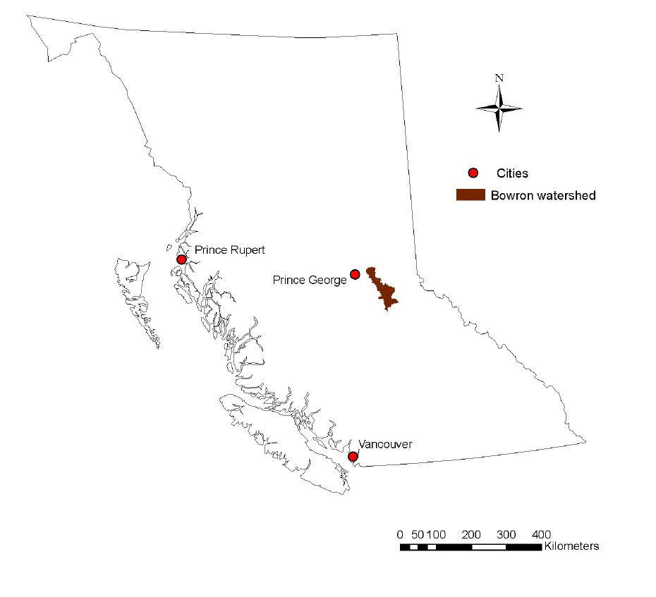 Bowron River - Province of British Columbia