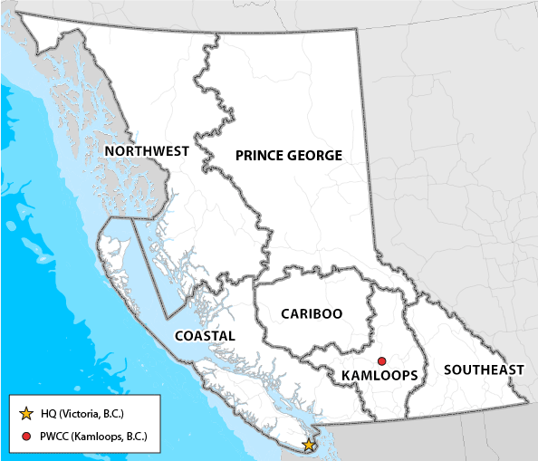 Wildfire contact channels - Province of British Columbia