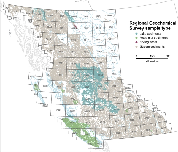 Regional Geochemical Survey - Province of British Columbia