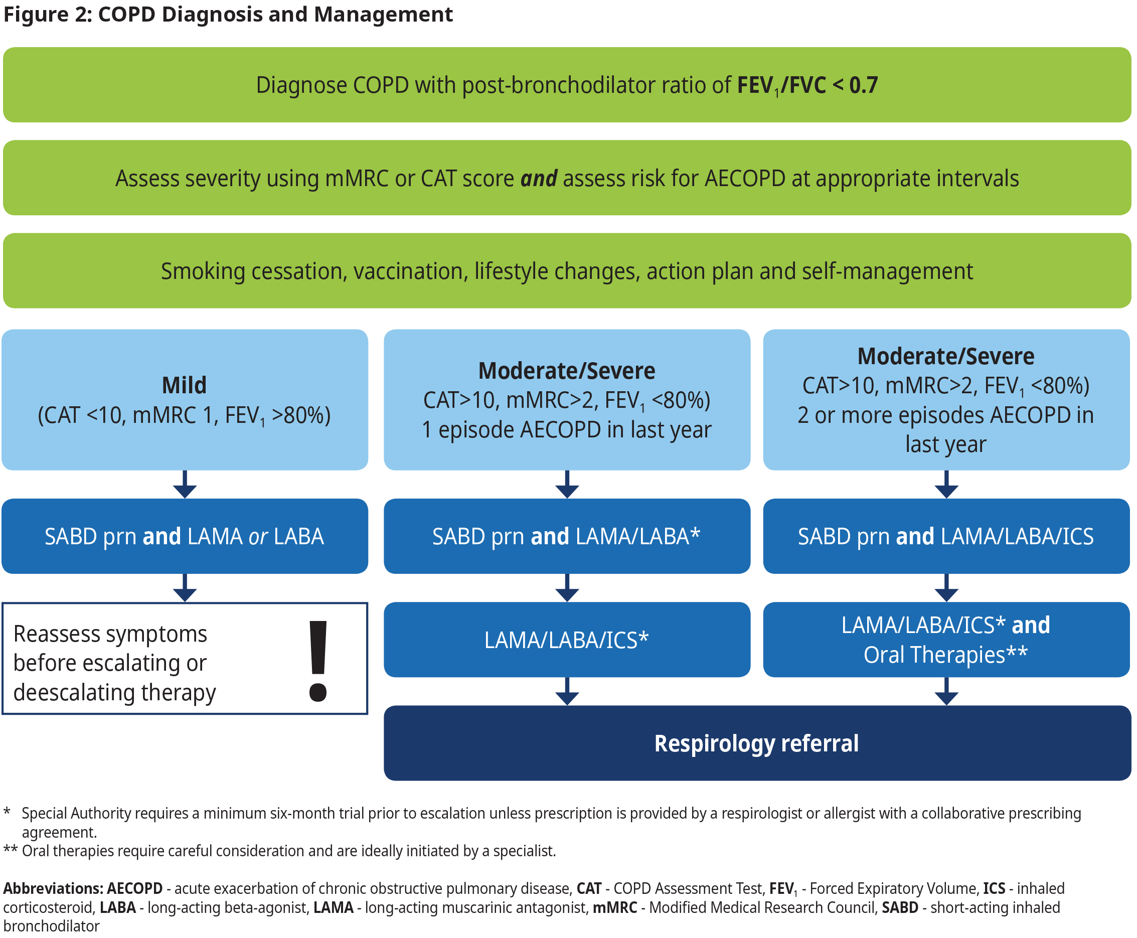 Chronic Obstructive Pulmonary Disease (COPD): Diagnosis and Management ...