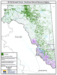 Old Growth Maps by Region - Province of British Columbia