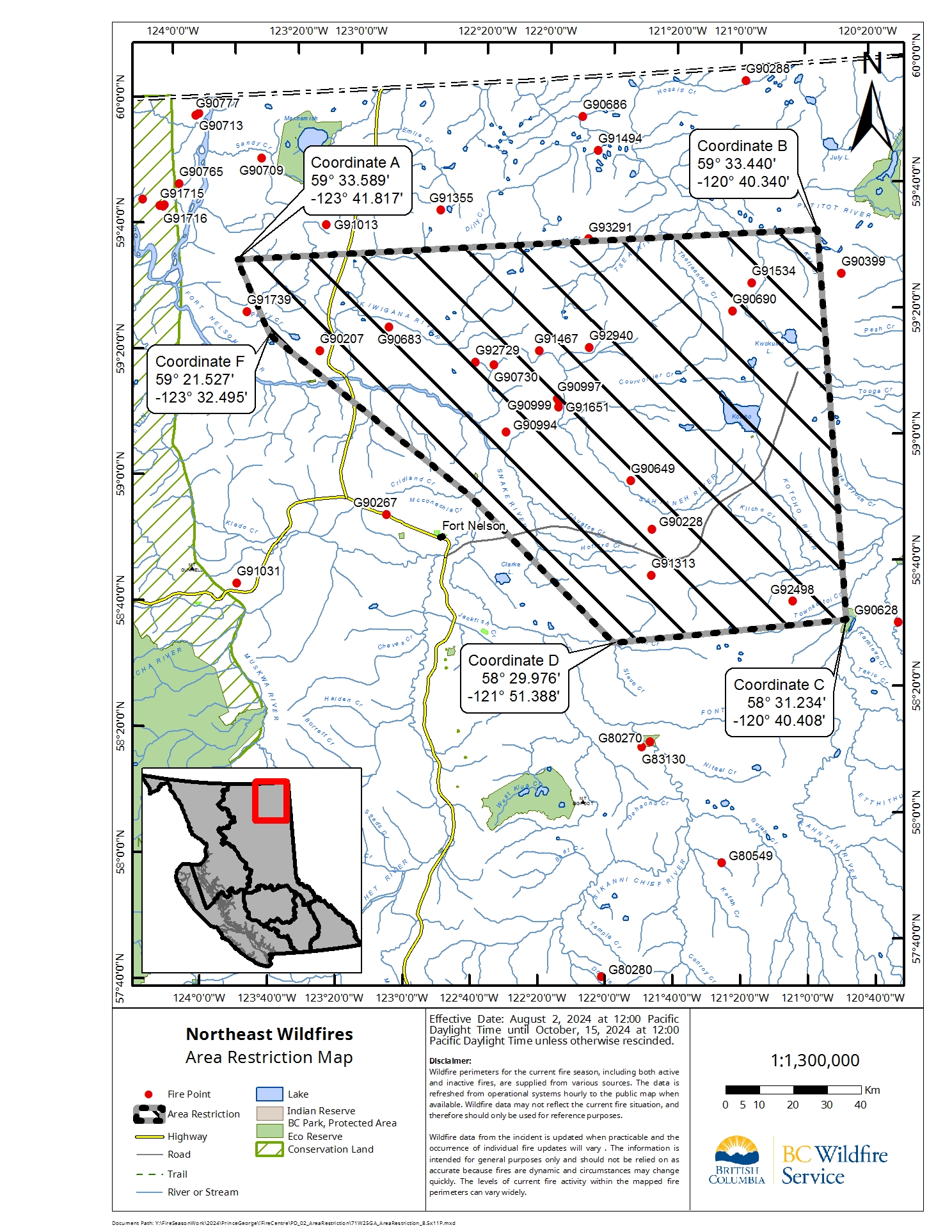 Prince George Fire Centre bans and restrictions - Province of British ...