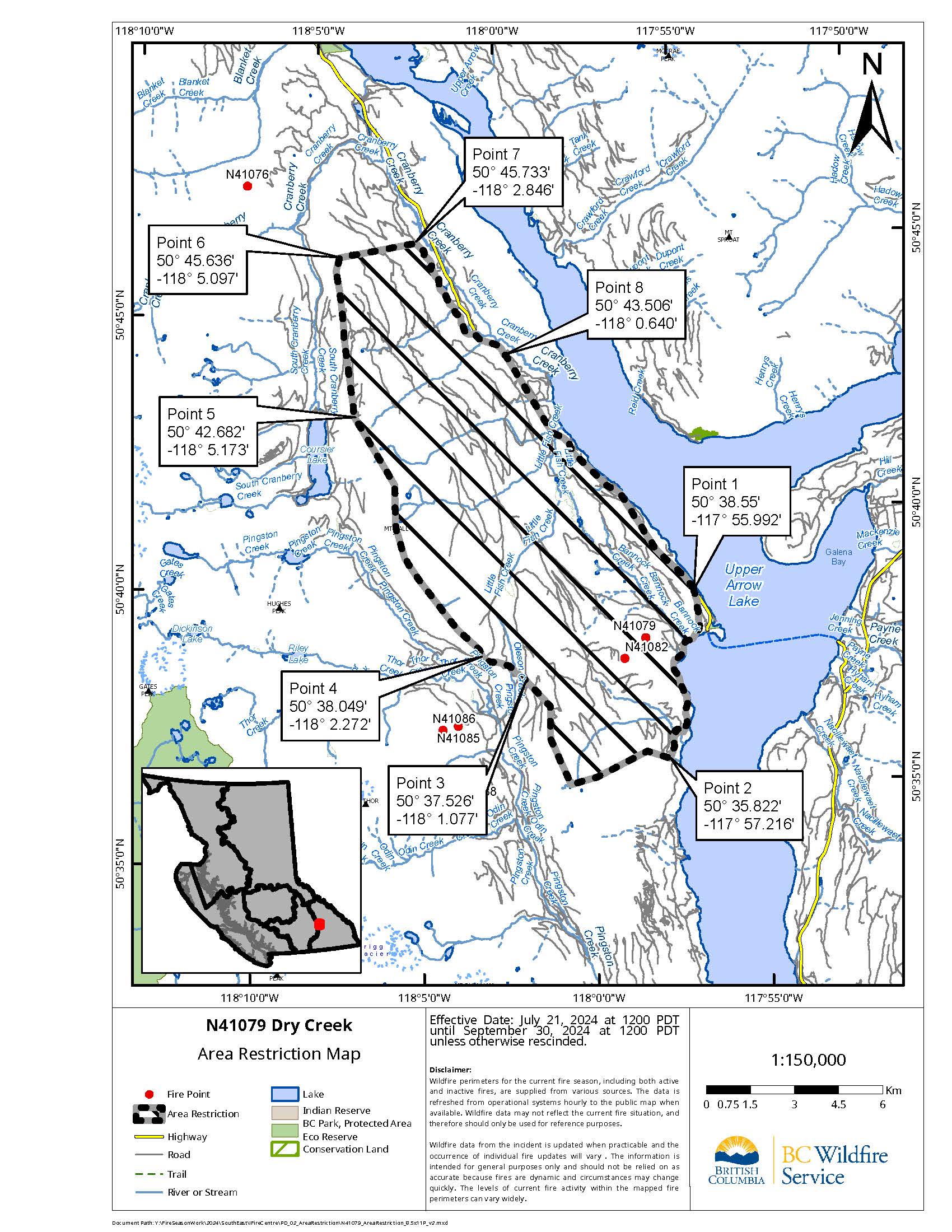 Southeast Fire Centre bans and restrictions - Province of British Columbia
