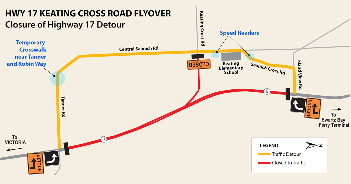 Highway 17 Keating Cross Overpass Project - Province of British Columbia