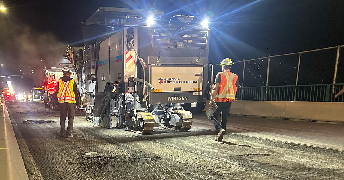 Lions Gate Bridge North Approach Viaduct Deck Resurfacing - Province of ...